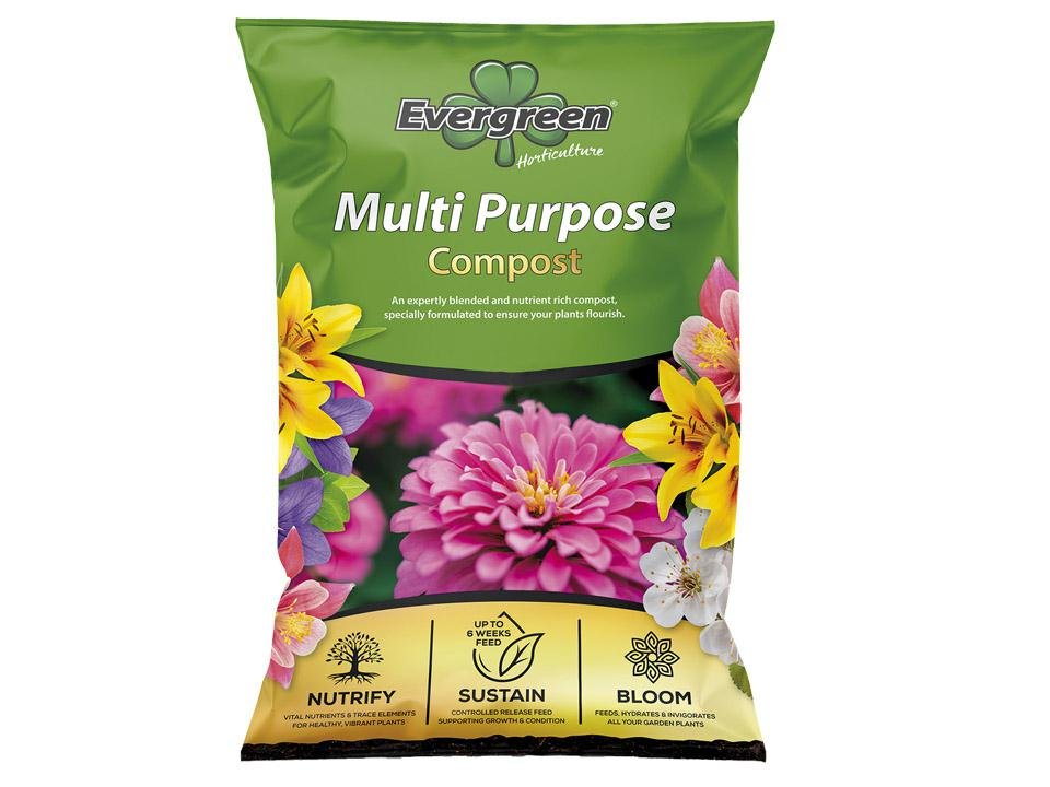 Evergreen Multipurpose Compost 50ltr | Country Corner Scotland